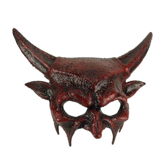 Things2Die4 | Accessories | Dark Demon Adult Halloween Red Horned Devil ...